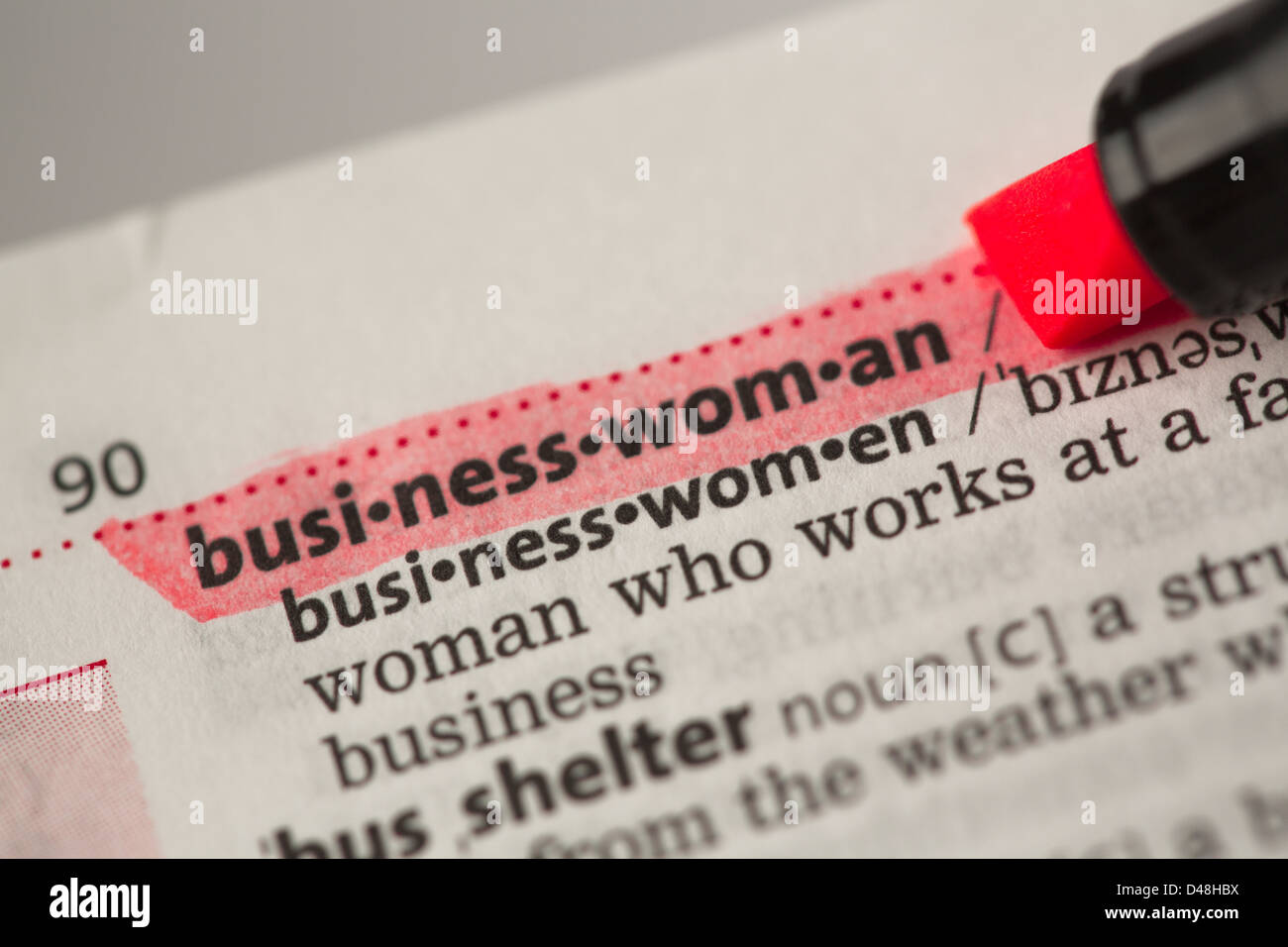 Red highlighting hi-res stock photography and images - Alamy