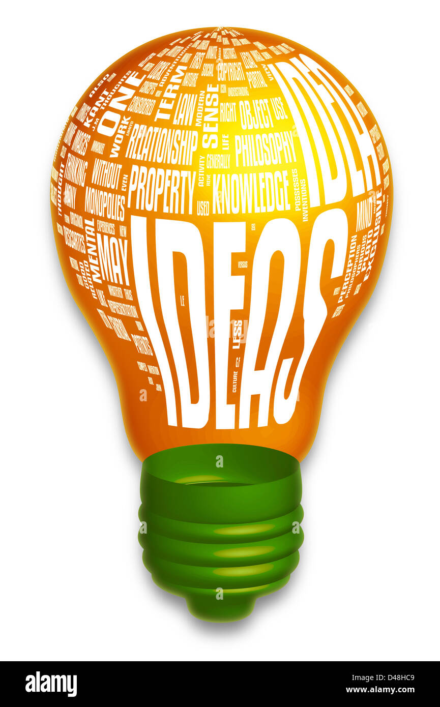 Idea light bulb Stock Photo - Alamy