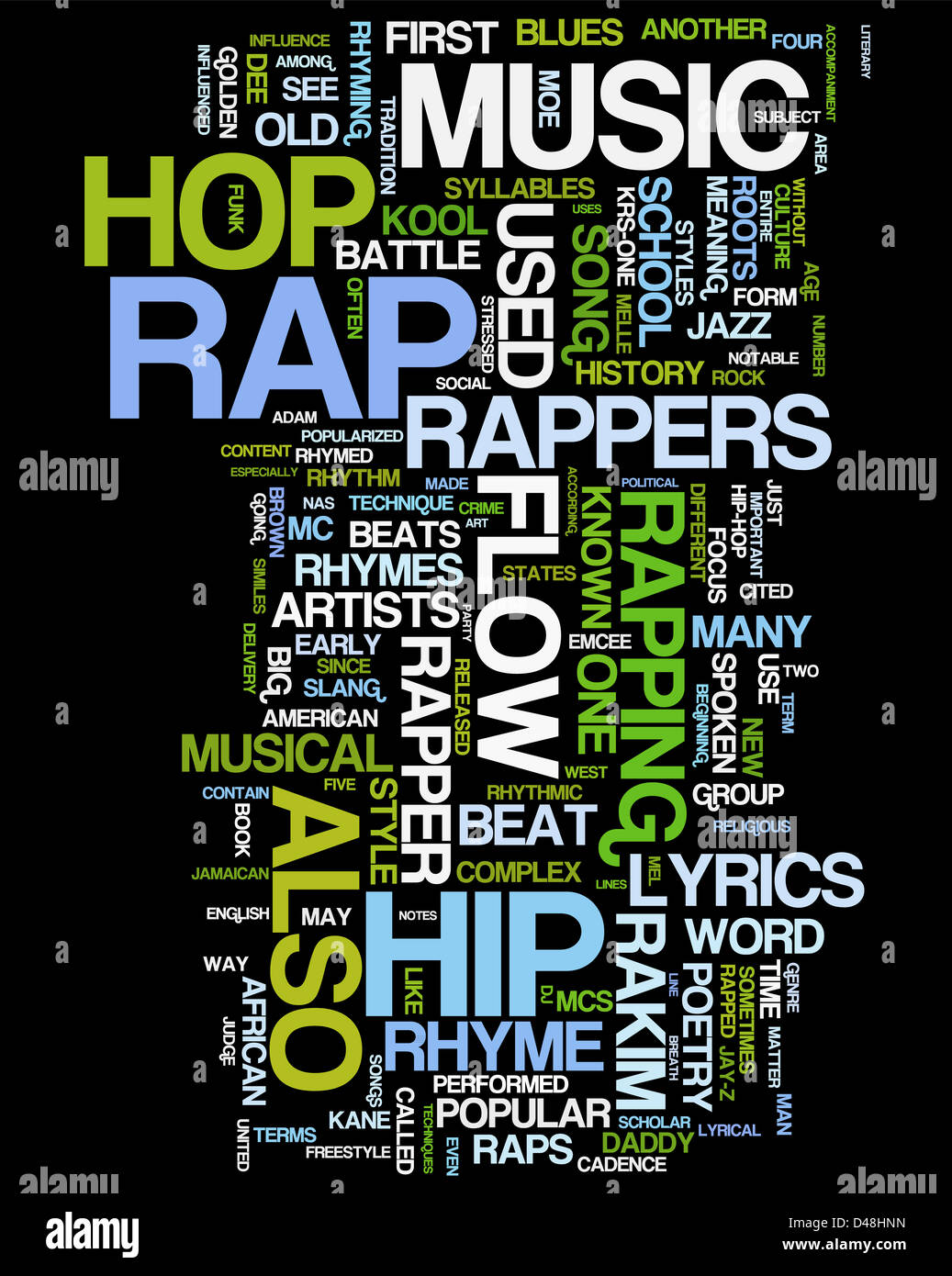 Rapping silhouette hi-res stock photography and images - Alamy