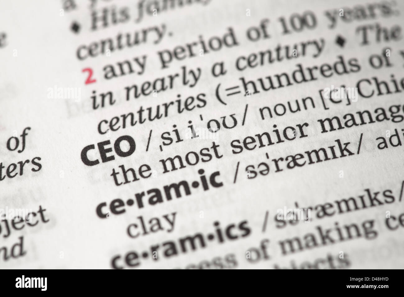 Close up ceo hi-res stock photography and images - Alamy