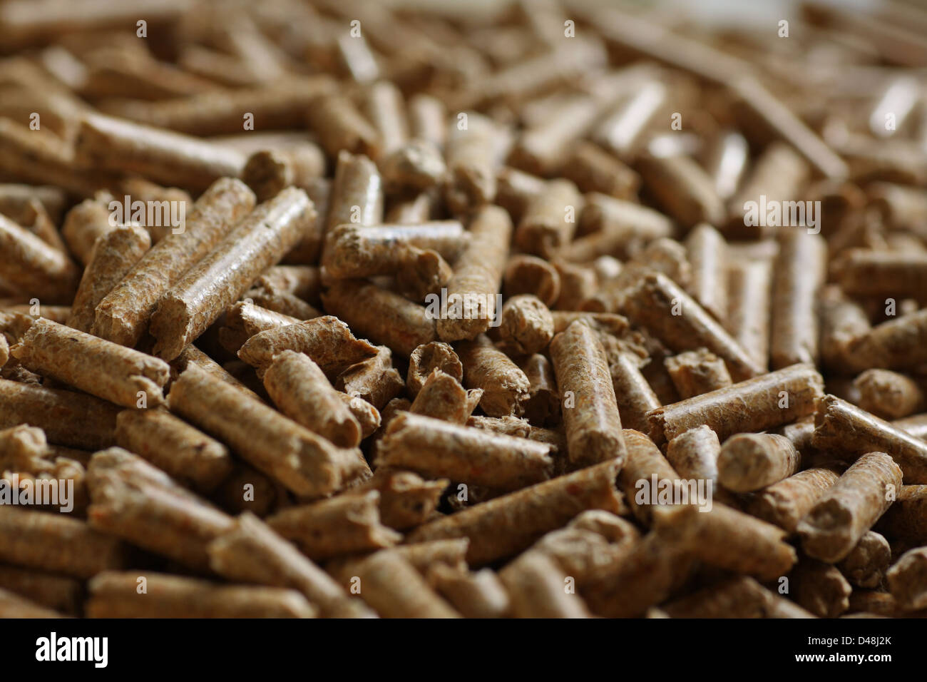 wood pellets, a renewable energy source Stock Photo - Alamy