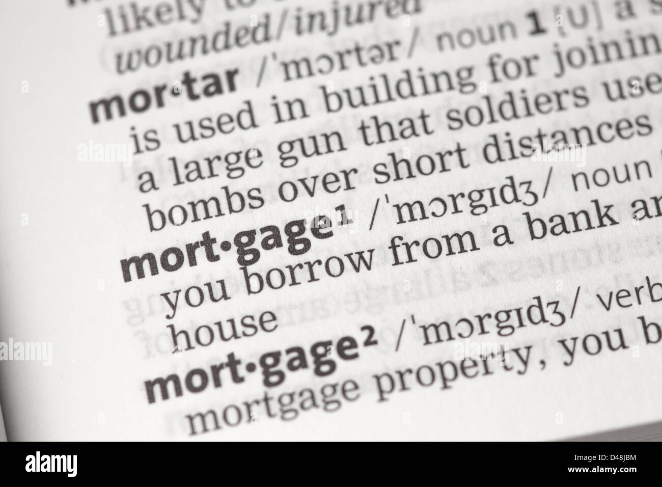Mortgage close hi-res stock photography and images - Alamy