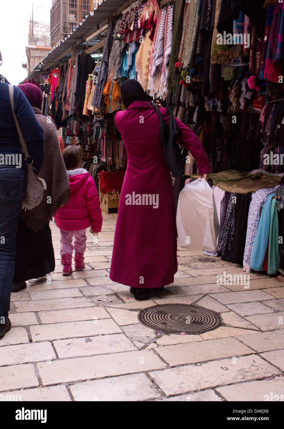 Street Scene Jerusalem Stock Photo - Alamy
