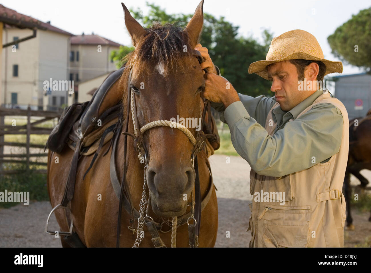Buttero cowboy hi-res stock photography and images - Alamy