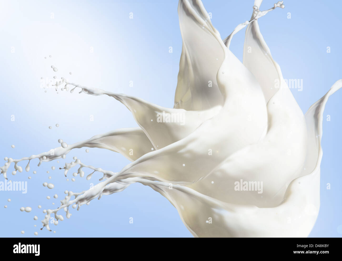 Artistic paint splash design Stock Photo - Alamy