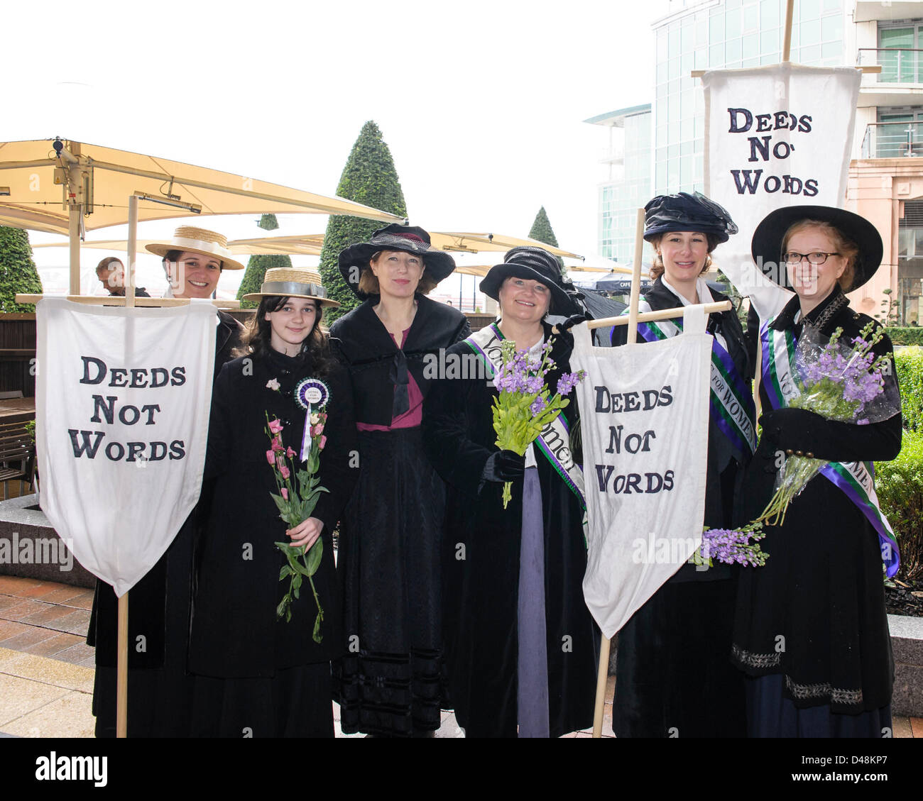 Dr Helen Pankhurst and daughter Laura lead a walk of Olympic ...