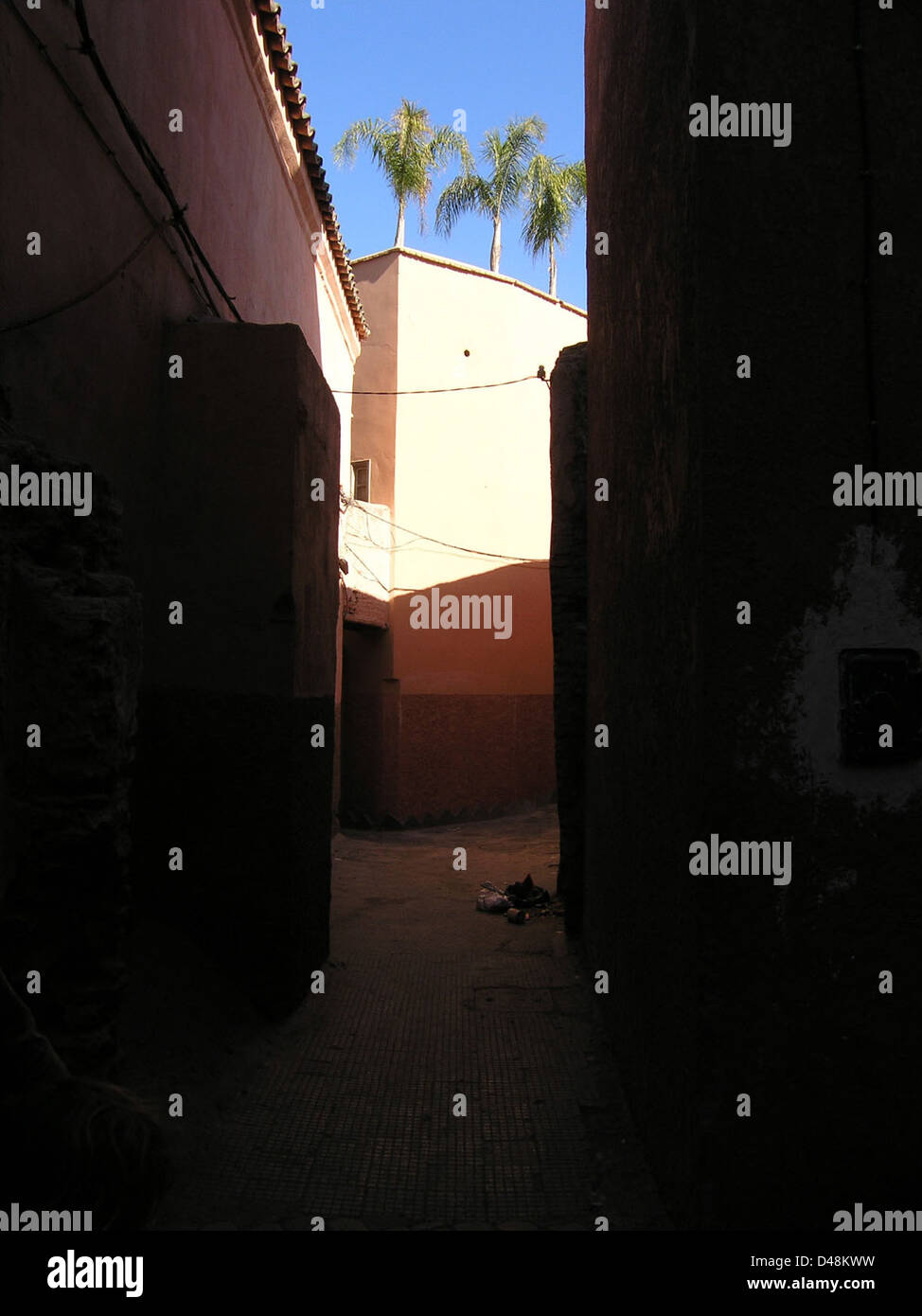 The Riad, a traditional Moroccan house, located outside Al Maghrib in ...