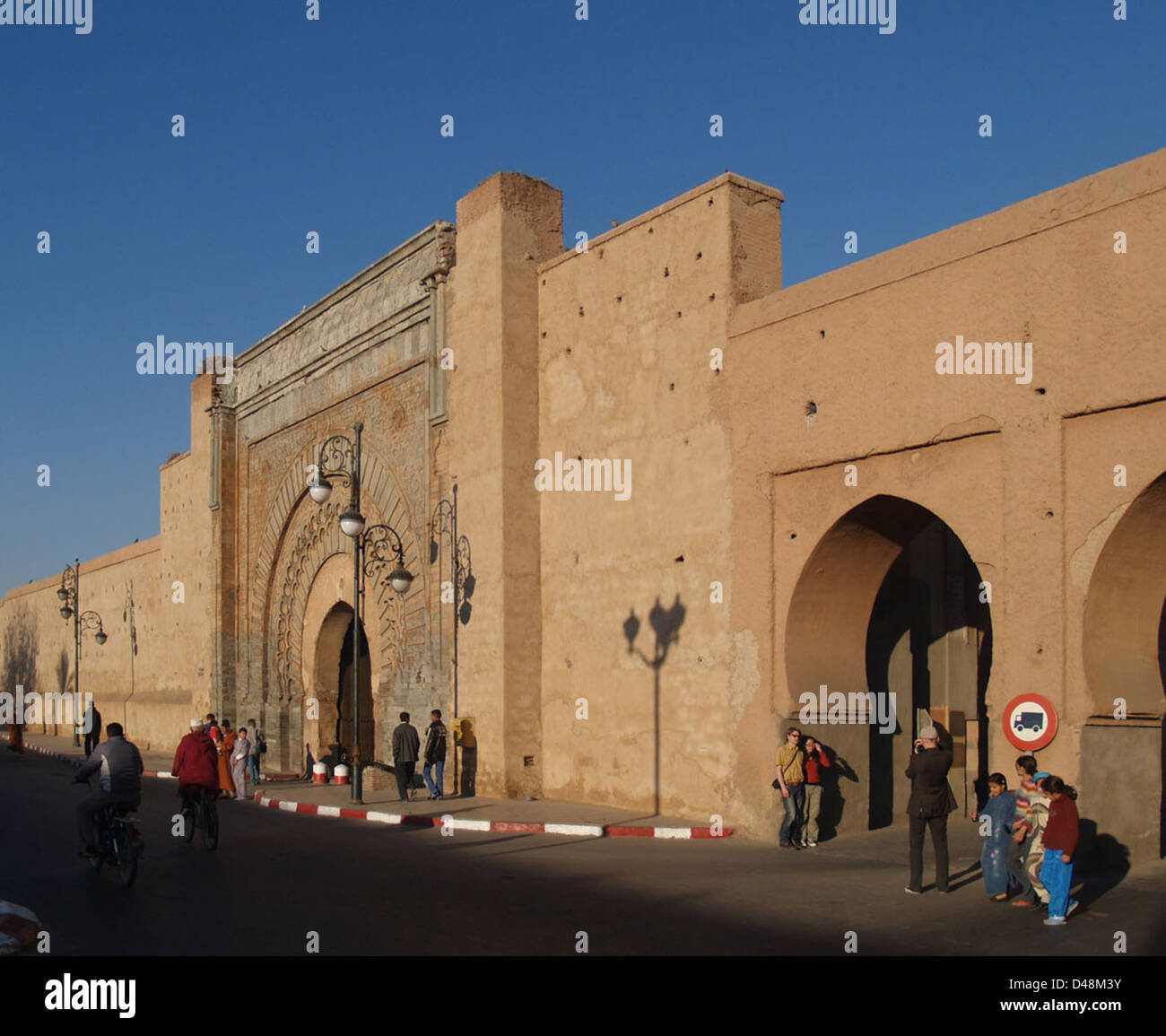 gate, marrakech, jan. 2007 Stock Photo - Alamy