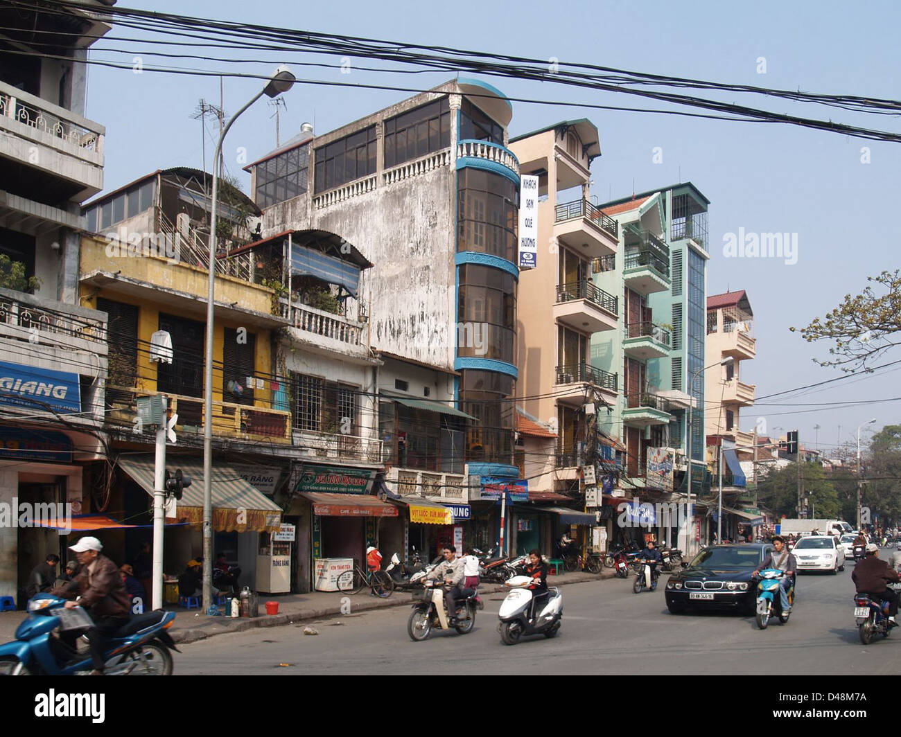 The Pomo architecture in Hanoi reflects the influence of postmodernism ...