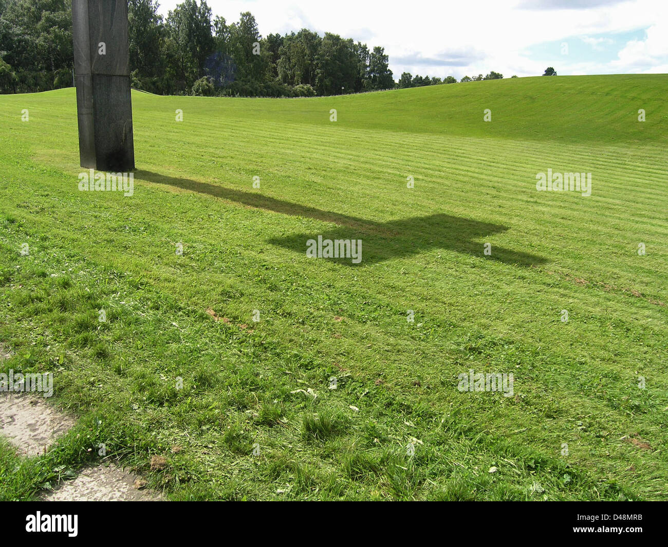 The landscape of Skogskyrkogården in Stockholm, designed by Asplund and ...