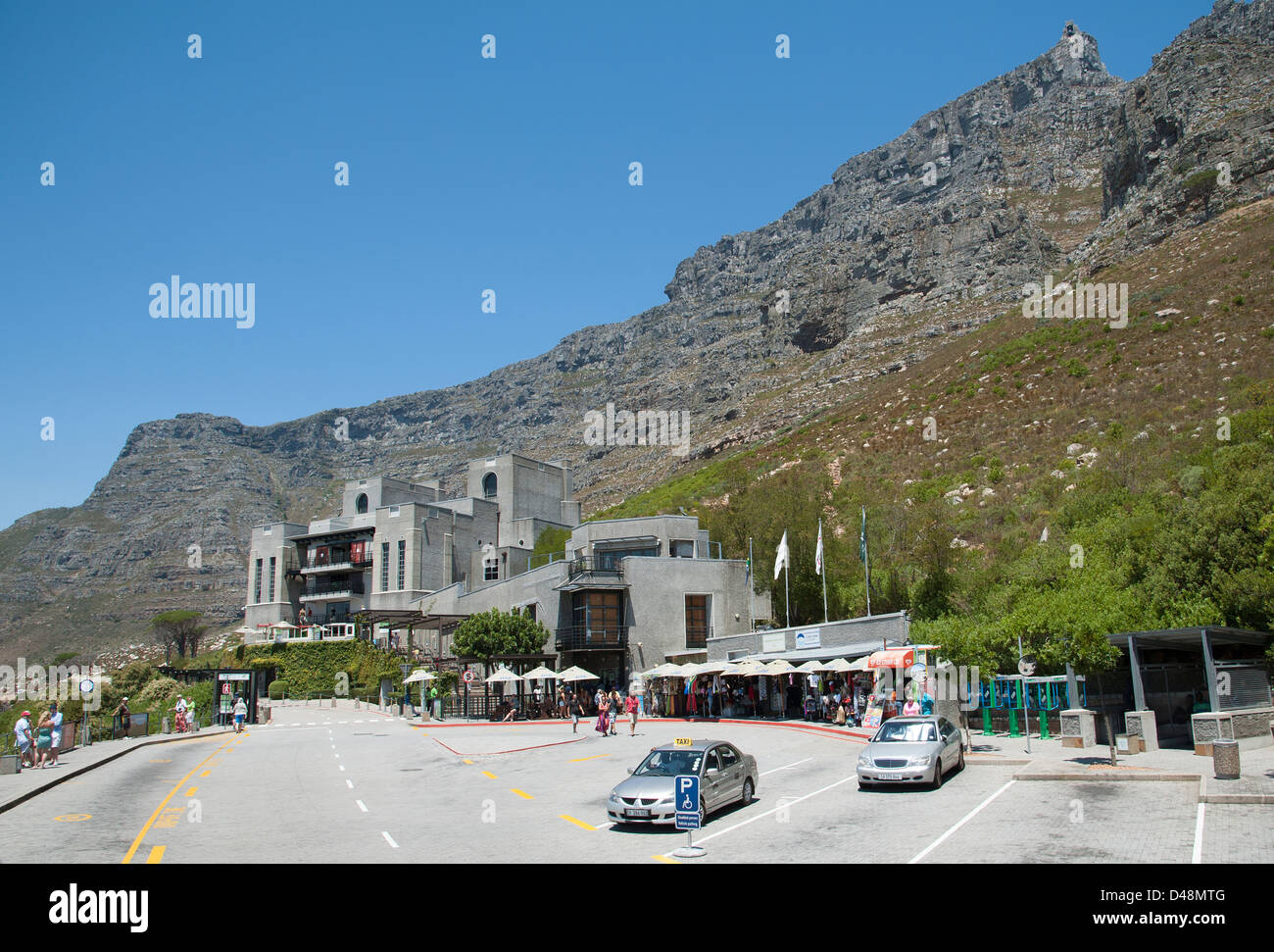 Lower cableway station. Table Mountain Cape Town South Africa Stock ...