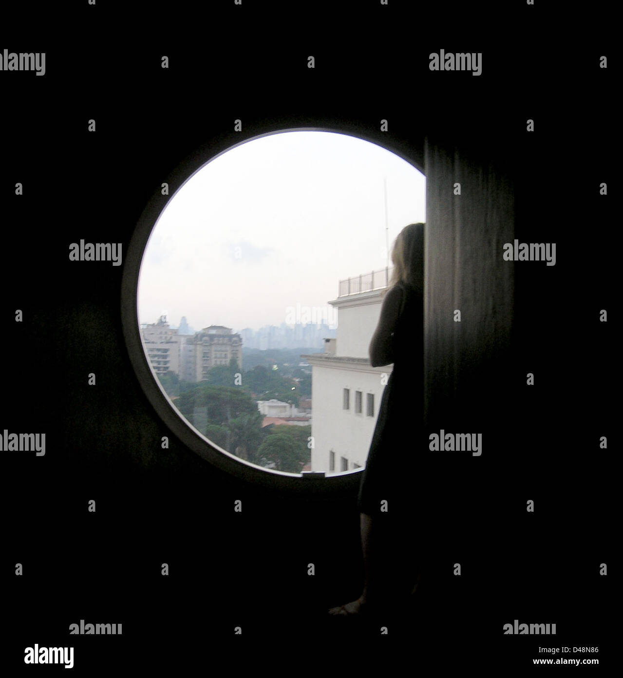 The Hotel Unique in Sao Paulo, designed by architect Ruy Ohtake, is a ...