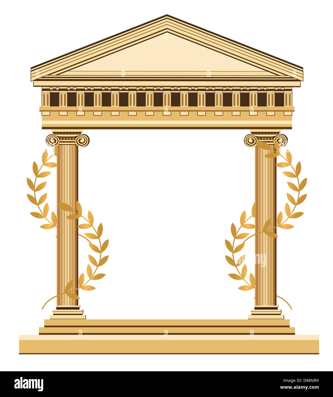 Greek Palace Clipart
