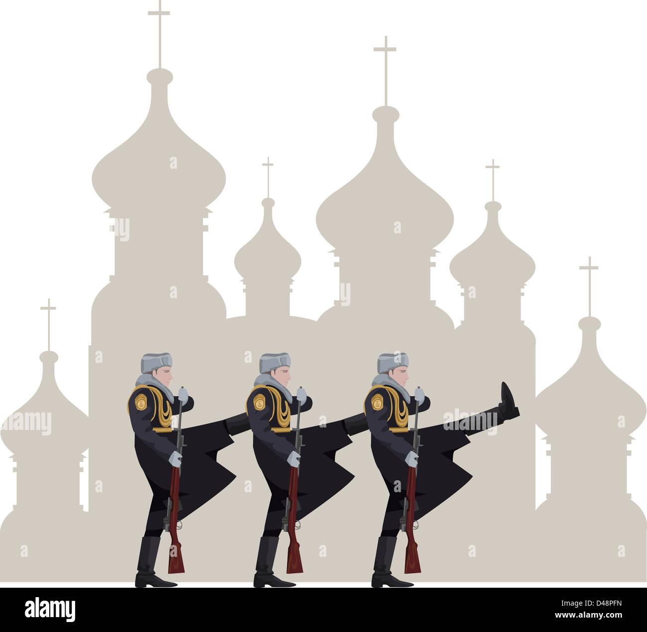 Silhouette rifle clipart hi-res stock photography and images - Alamy