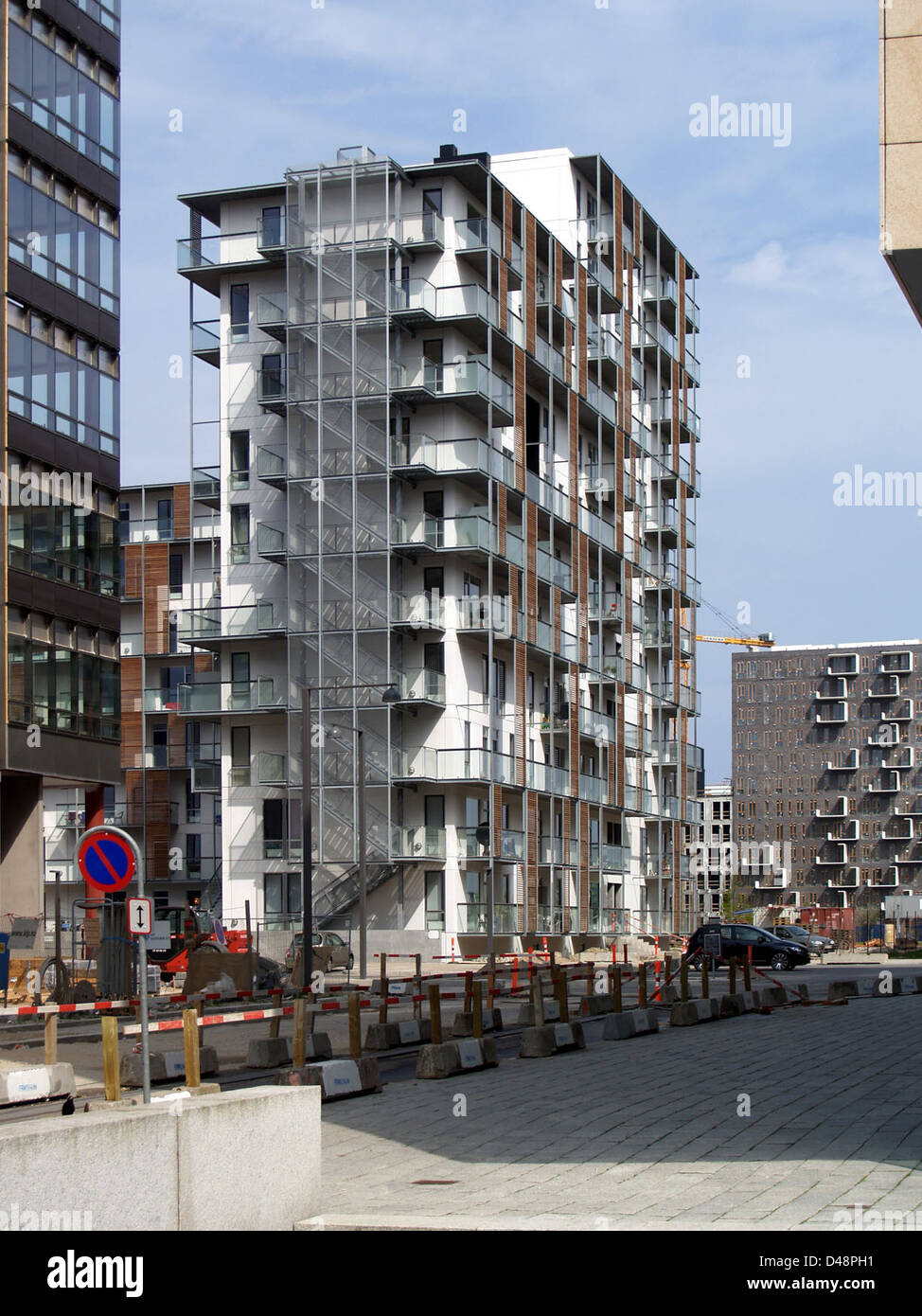 The design of Tegnestuen Vandkunsten in Ørestaden, Copenhagen ...