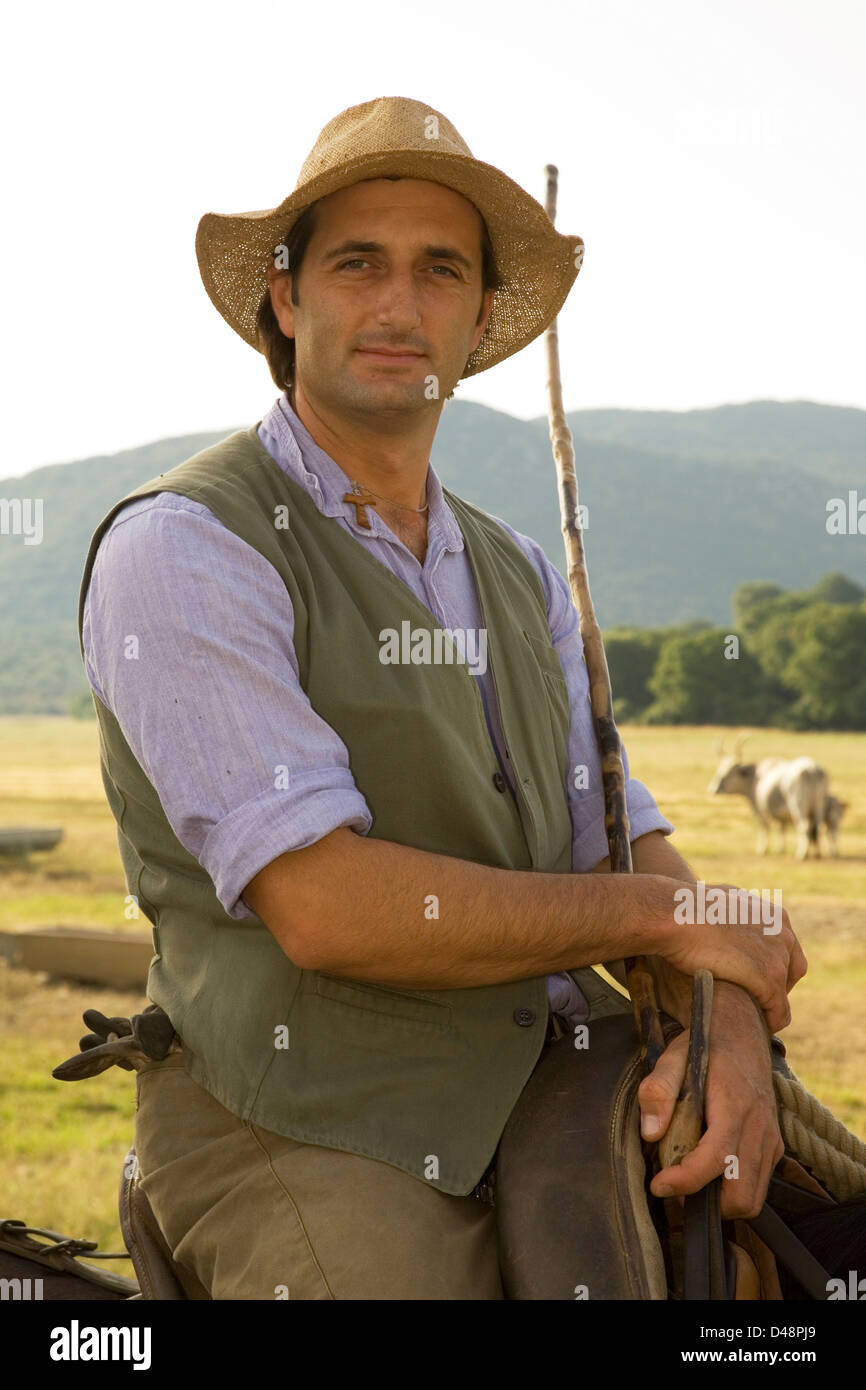 Buttero cowboy hi-res stock photography and images - Alamy