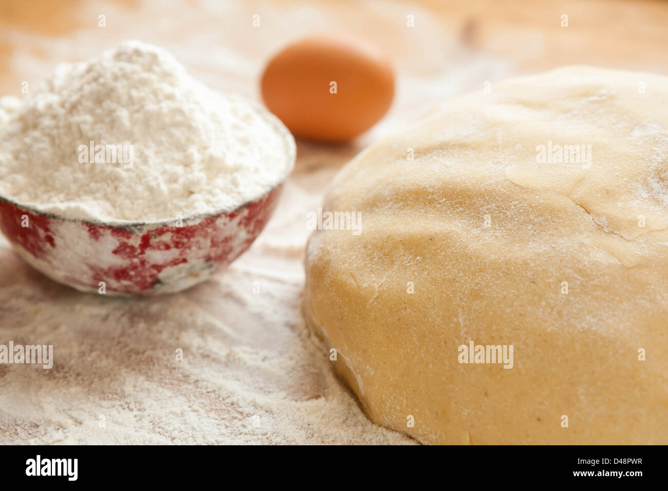Delicious cake made from this dough Stock Photo - Alamy