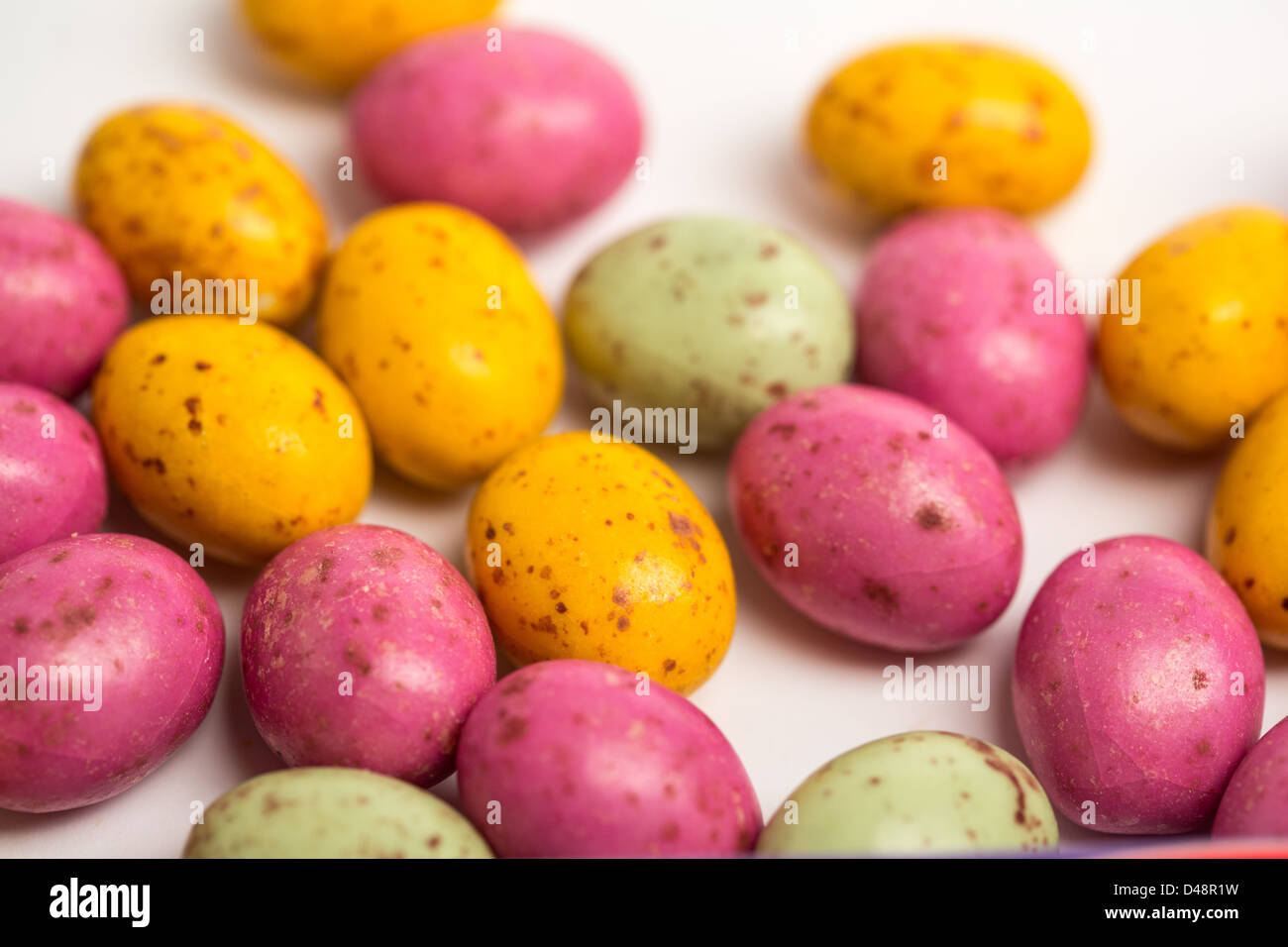 Many little easter eggs Stock Photo - Alamy