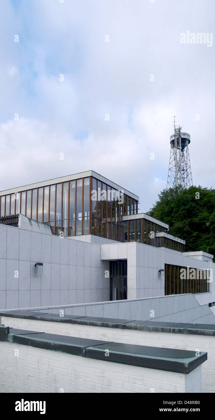 The Nordjyllands Kunstmuseum, designed by Alvar Aalto, is located in ...