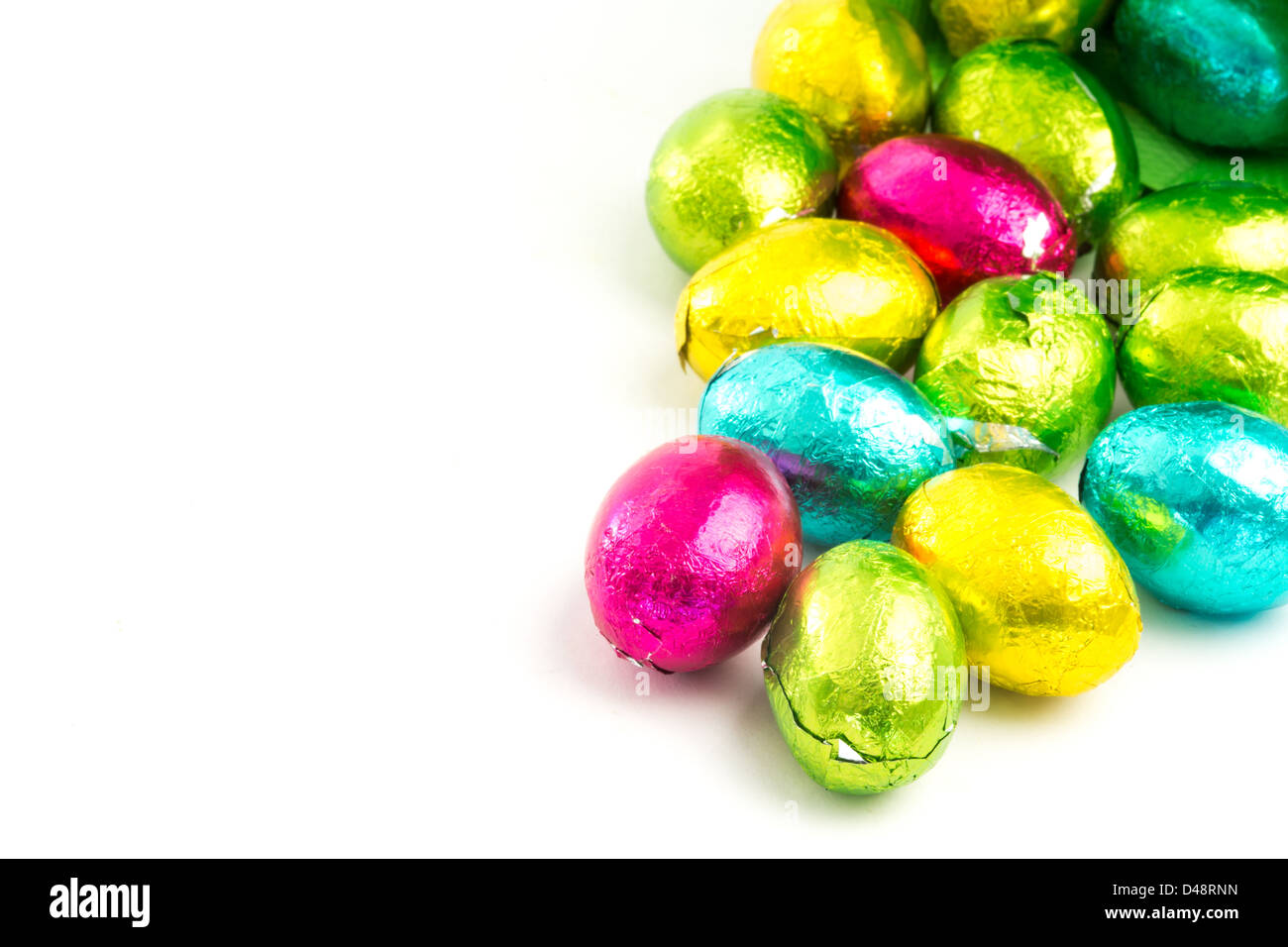 Colourful easter eggs Stock Photo - Alamy