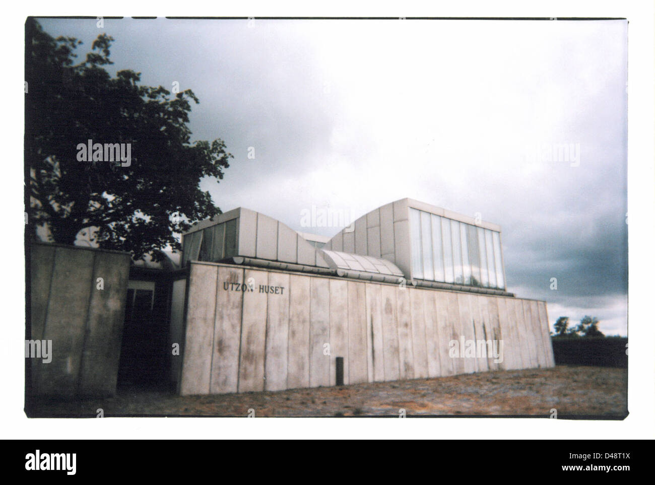 Jørn Utzon's School Centre Prototype in Herning, designed around 1969 ...