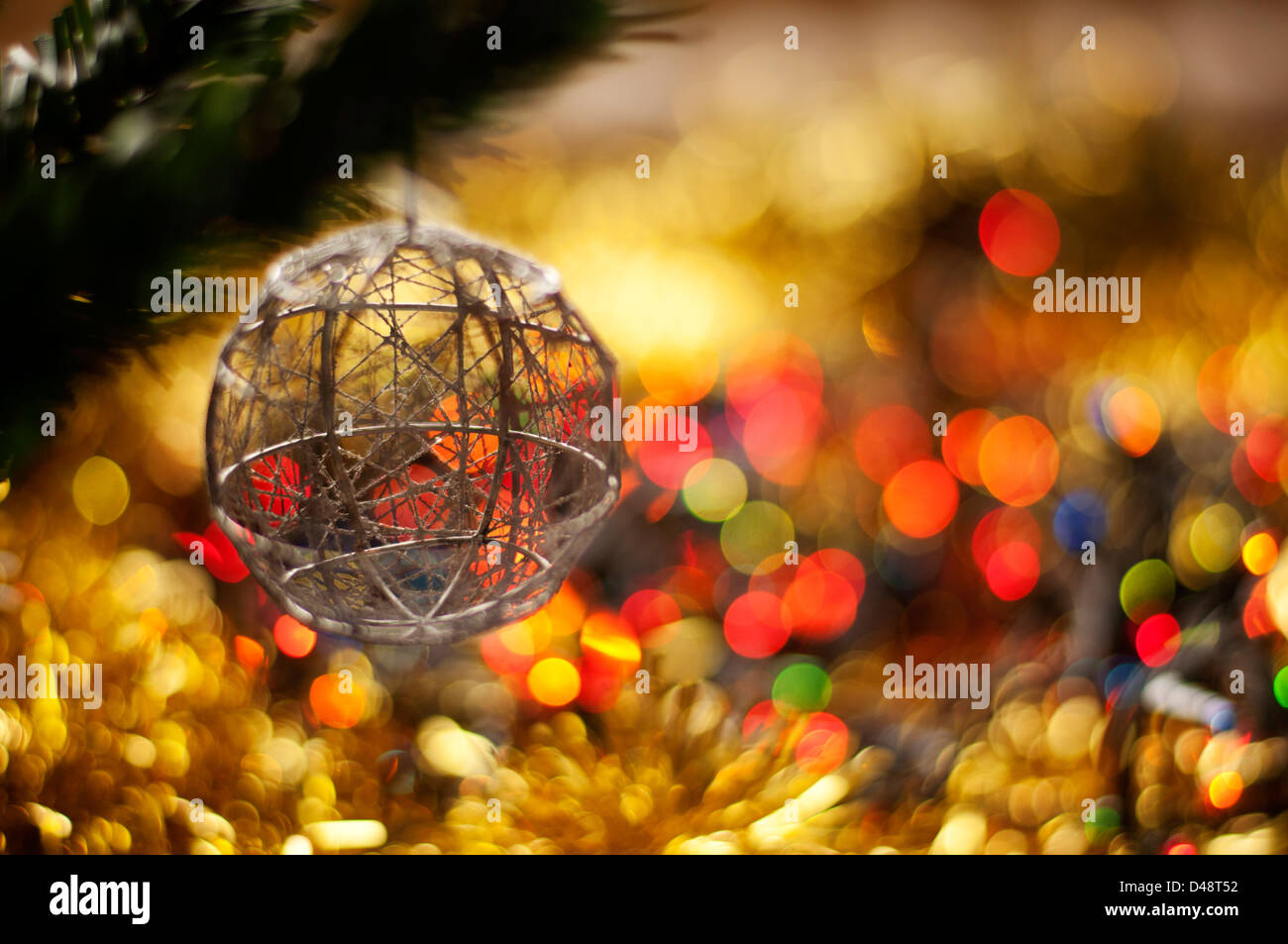 Beautiful blue christmas background hi-res stock photography and images ...