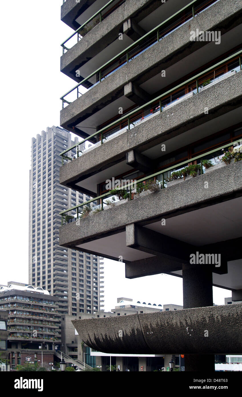 The Barbican Centre in London is a key example of Brutalist ...