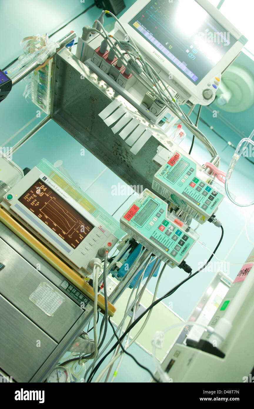 An anesthetic machine Stock Photo - Alamy