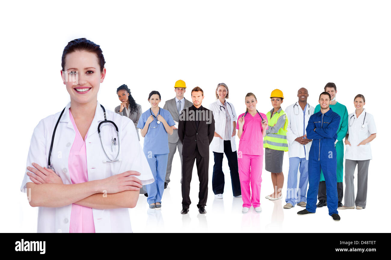 Different types of workers hi-res stock photography and images - Alamy