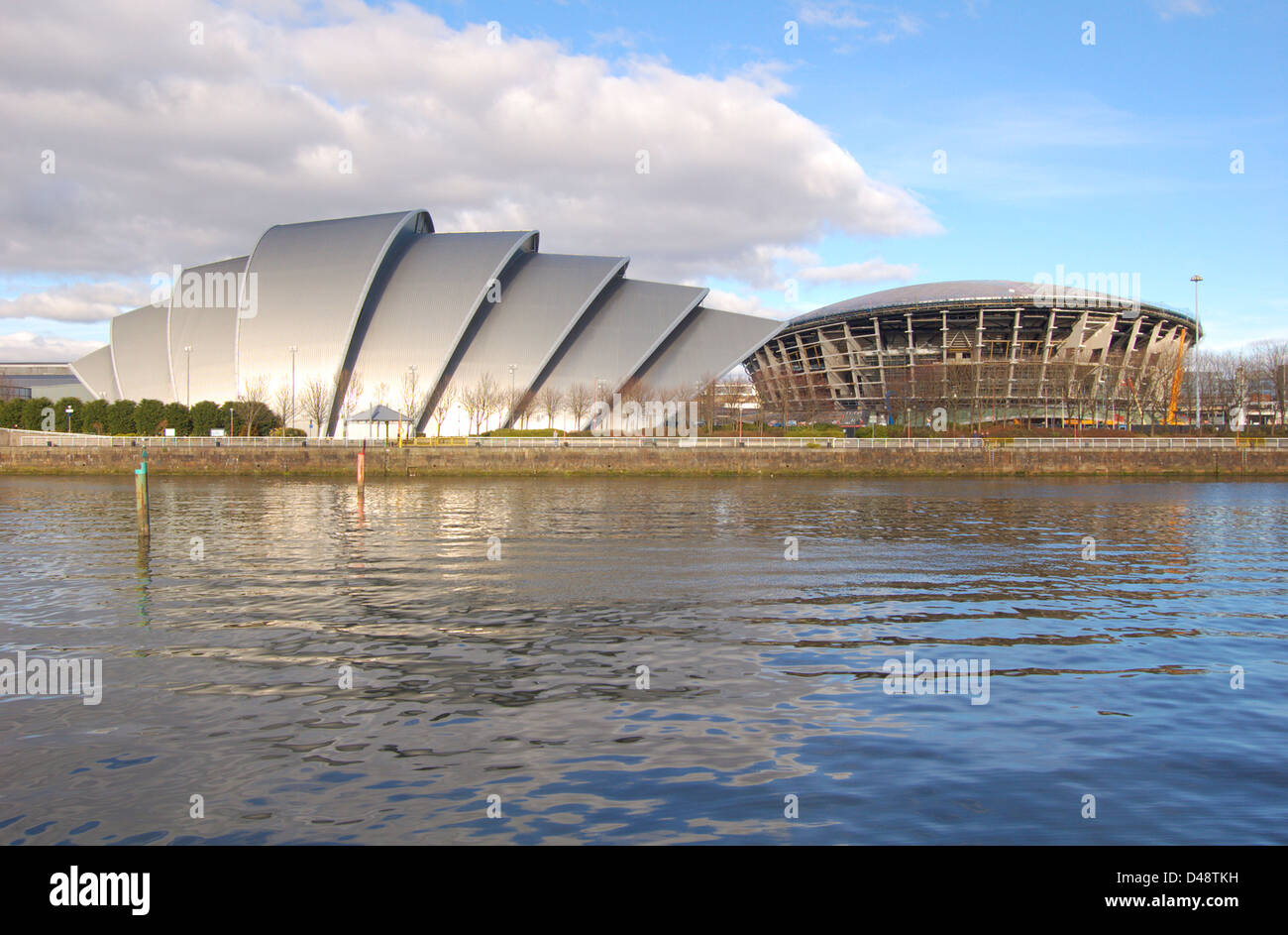 Glasgow, Scotland 2nd March 2013. The Hydro Arena under construction ...