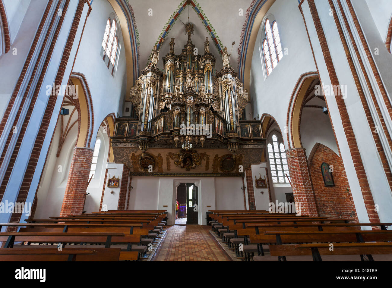 The Romanesque Gothic Cathedral in Kamien Pomorski, Pomerania, Poland ...