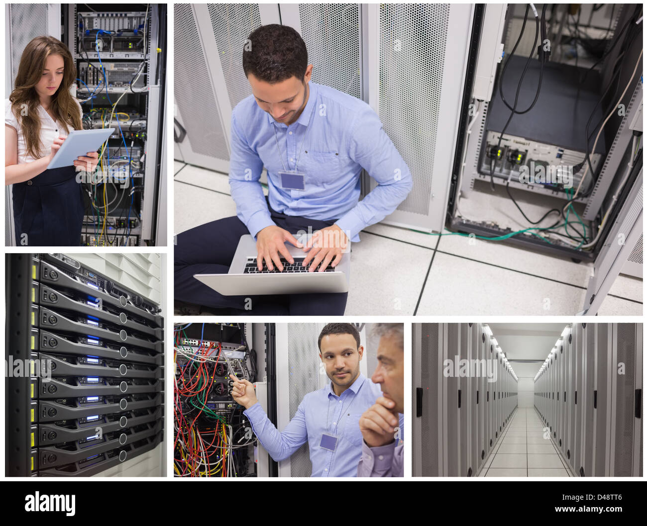 Data Center Maintenance High Resolution Stock Photography and Images ...