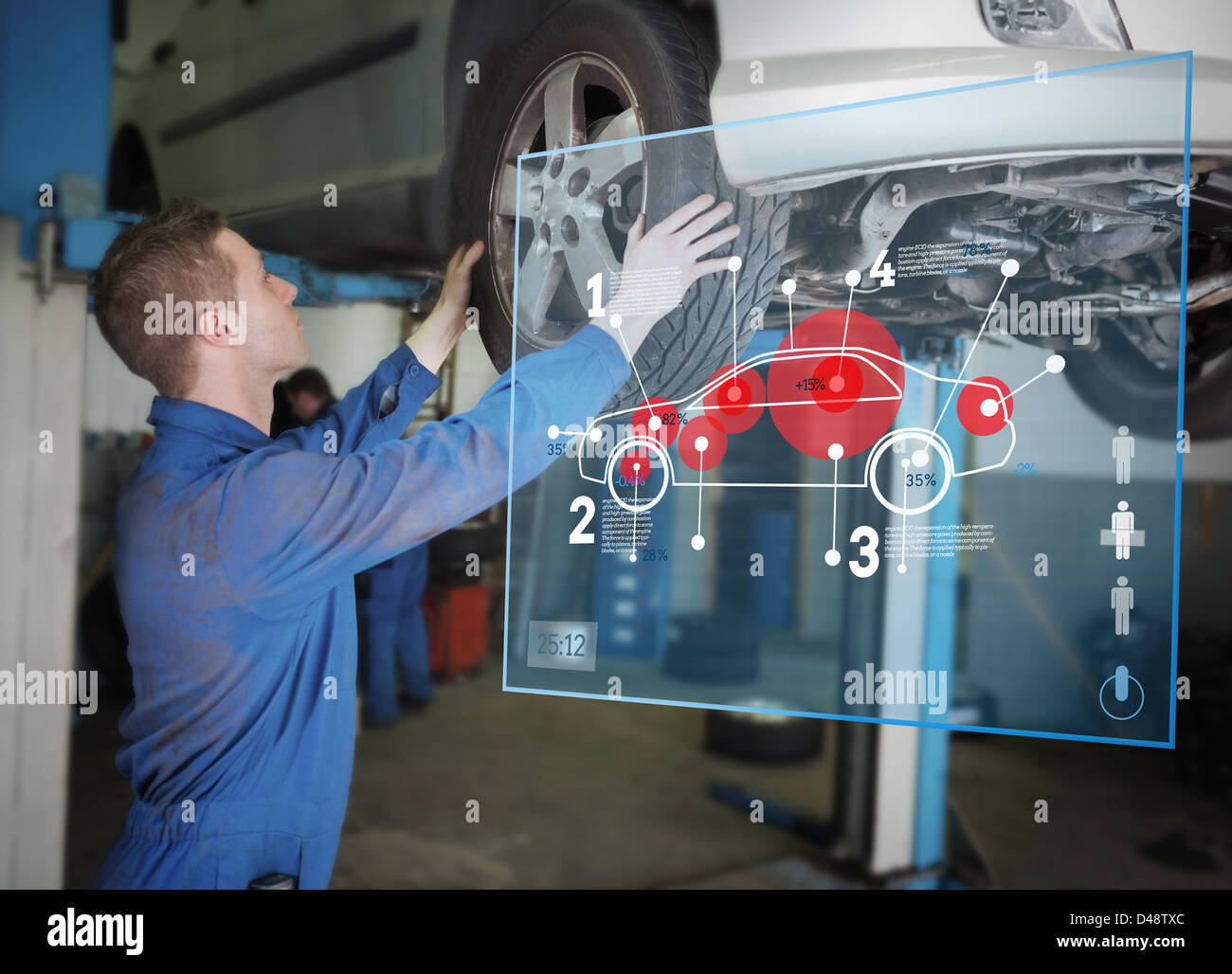 Car display interface hi-res stock photography and images - Alamy