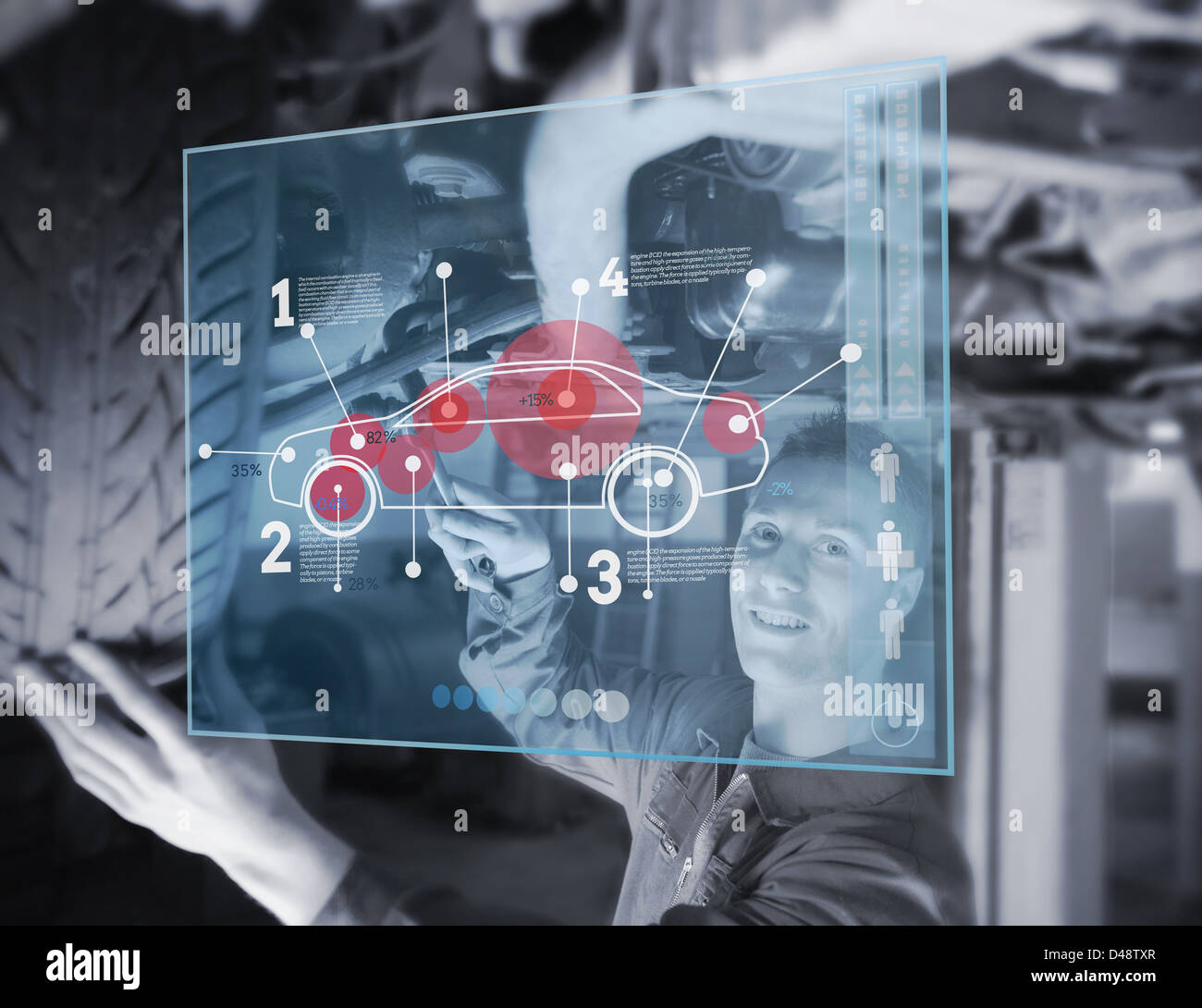 Car display interface hi-res stock photography and images - Alamy