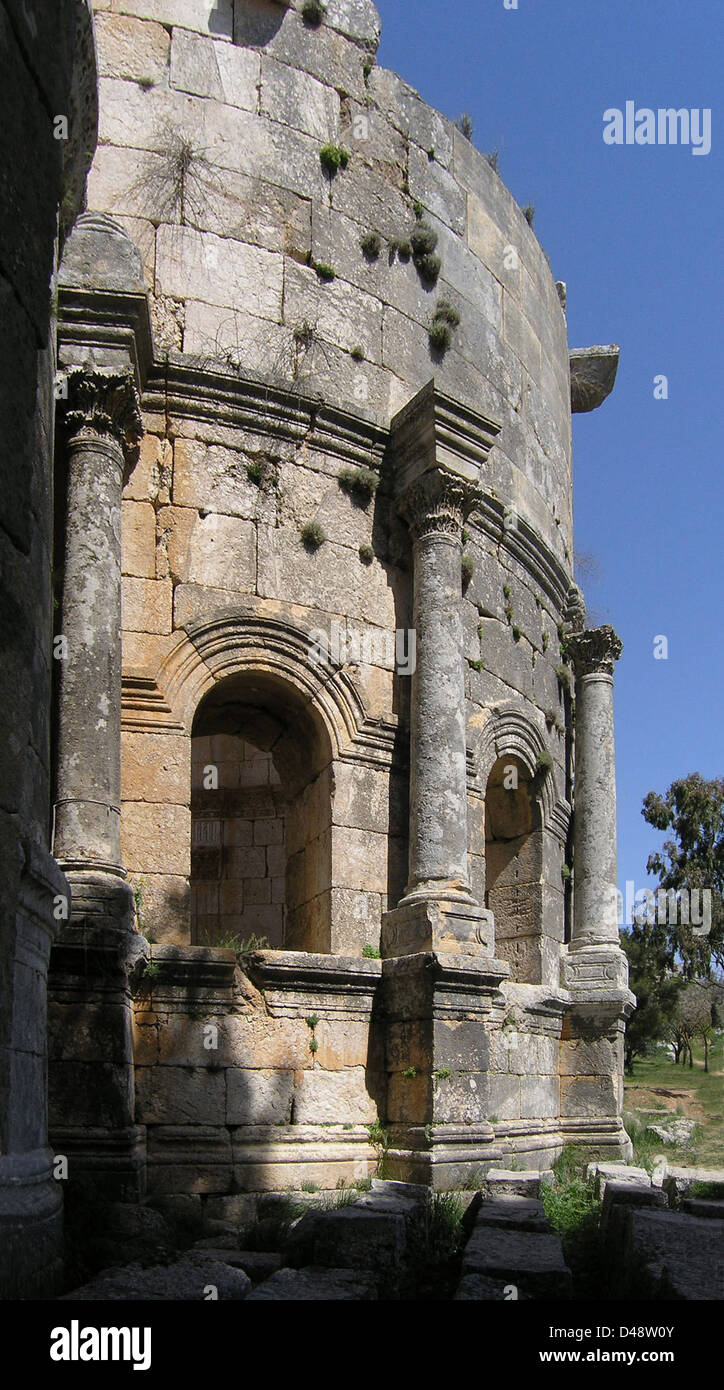 nice piece of apse, saint simeon, syria, easter 2004 Stock Photo - Alamy