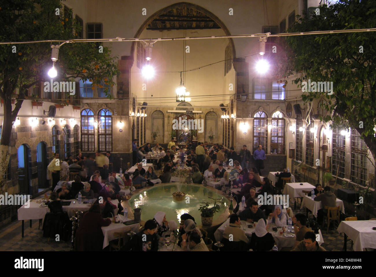 The 2004 Easter celebrations in Damascus, Syria, featured traditional ...