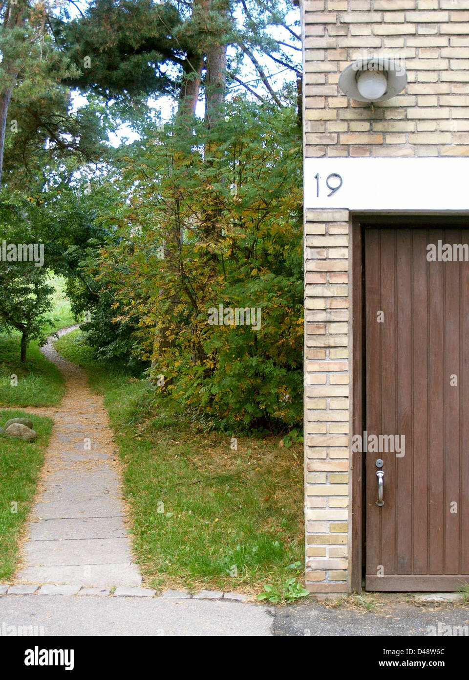The Kingohusene housing project in Helsingør, designed by Jørn Utzon ...
