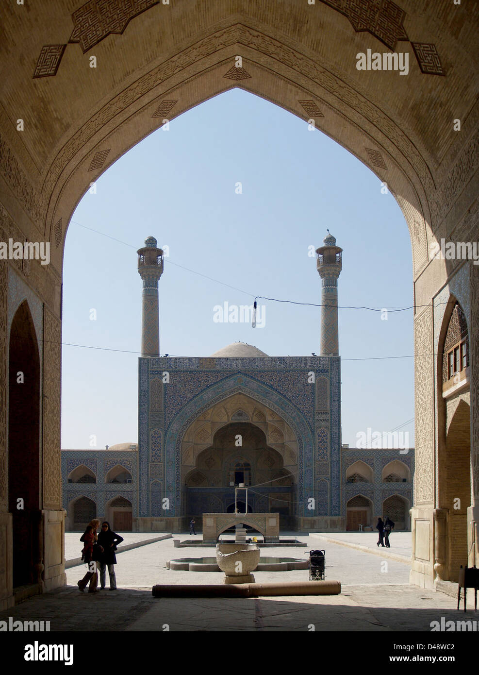 The Friday Mosque in Isfahan, Iran, is a significant example of Islamic ...