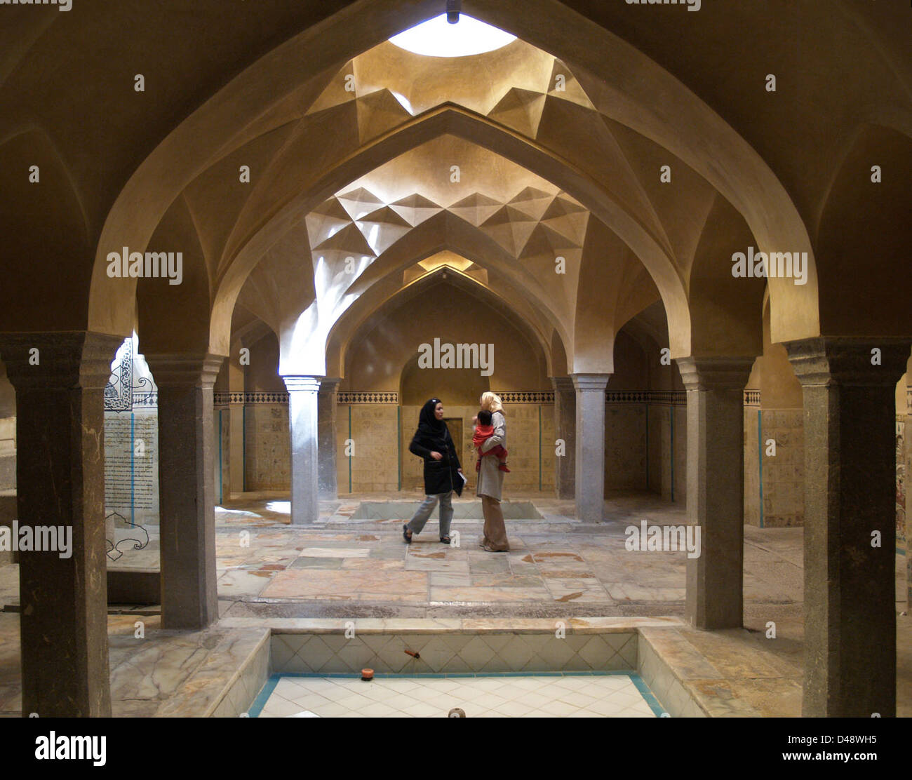 bath house, isfahan october 2007 Stock Photo - Alamy