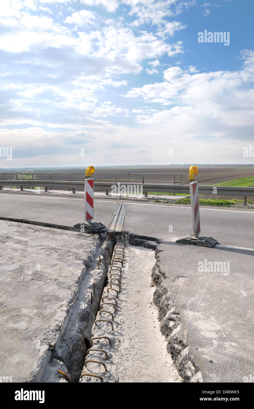 Reconstruction road hi-res stock photography and images - Alamy