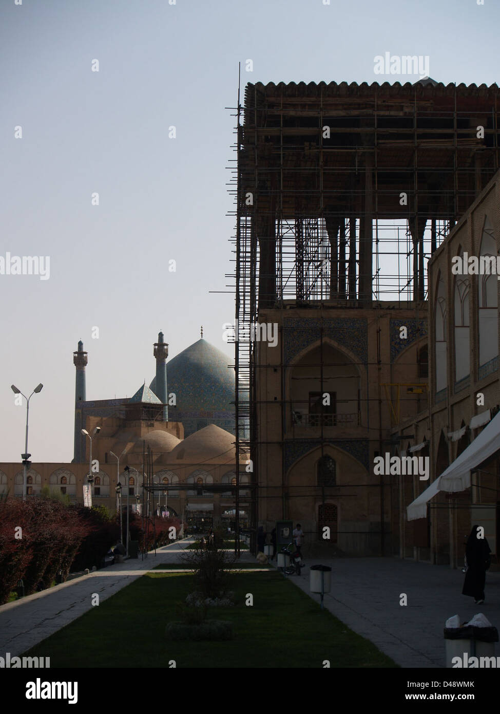 The Imam Khomeini Mosque in Isfahan, Iran, a UNESCO World Heritage site ...