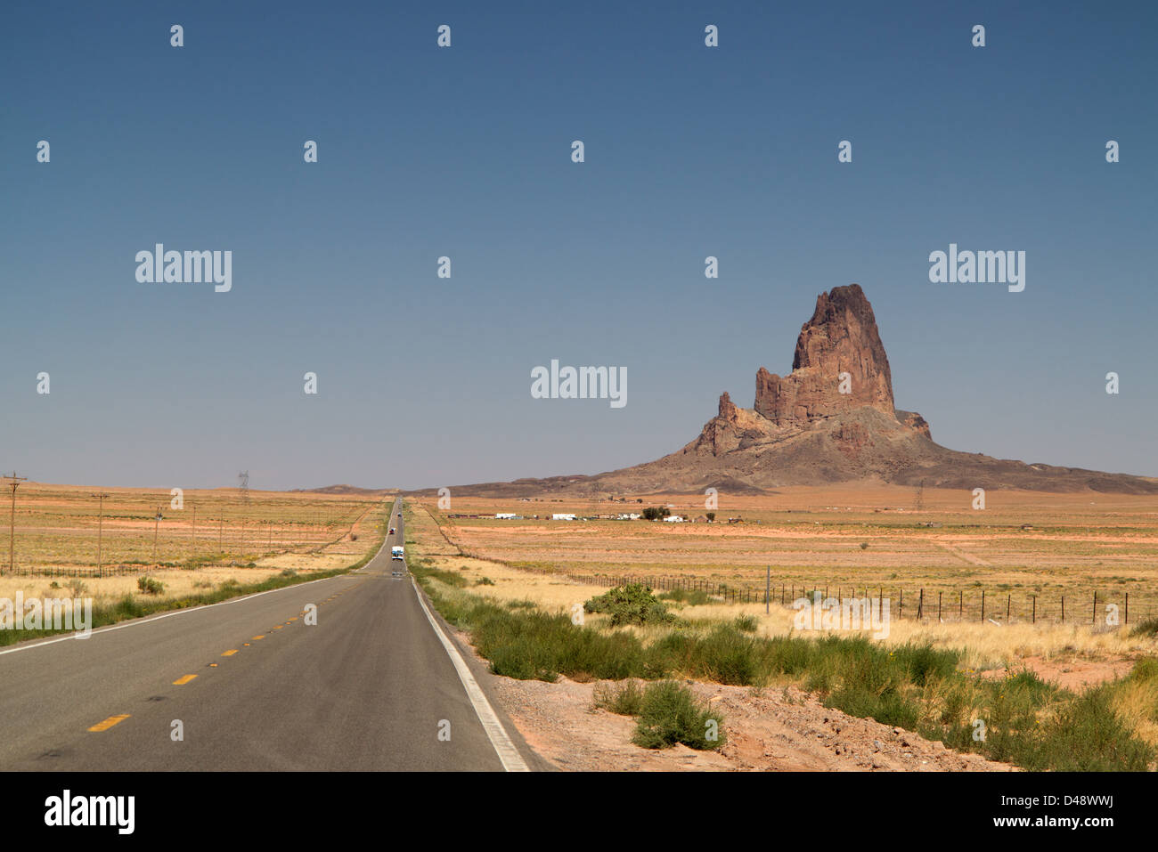 Monument Valley, Arizona-Utah State line, USA Stock Photo - Alamy