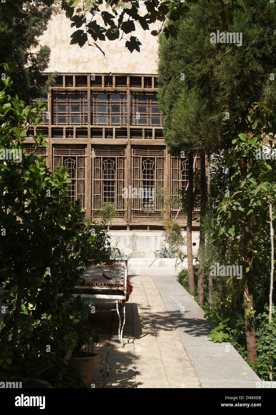 The Painter’s House in Isfahan, photographed in October 2007, showcases ...