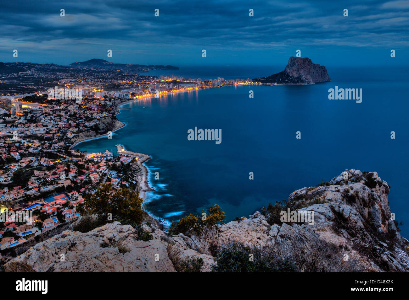 Rock of ifach hi-res stock photography and images - Alamy