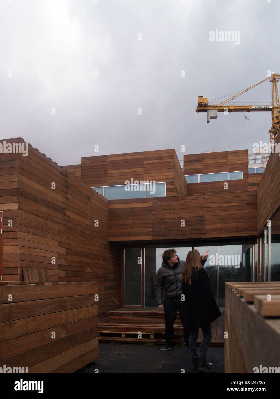 The VM-bjerget housing complex in Copenhagen, designed by Bjarke Ingels ...