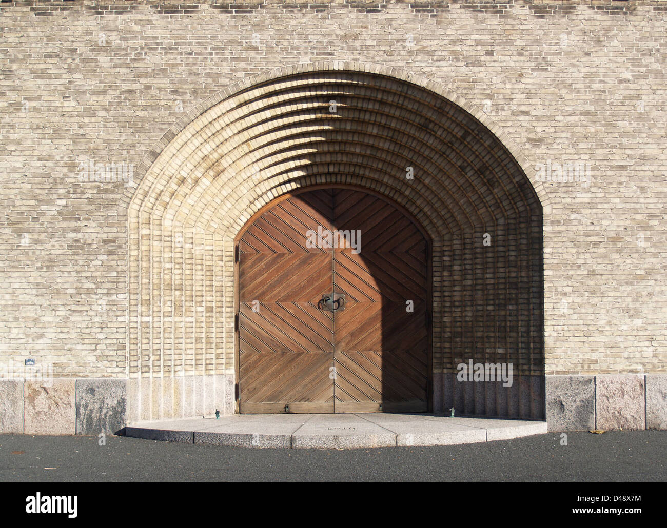 The Grundtvig Memorial Church in Copenhagen, designed by P.V. Jensen ...