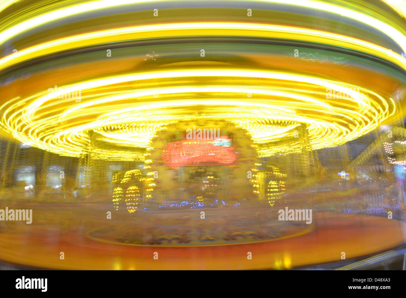 Merry go round lights hi-res stock photography and images - Alamy
