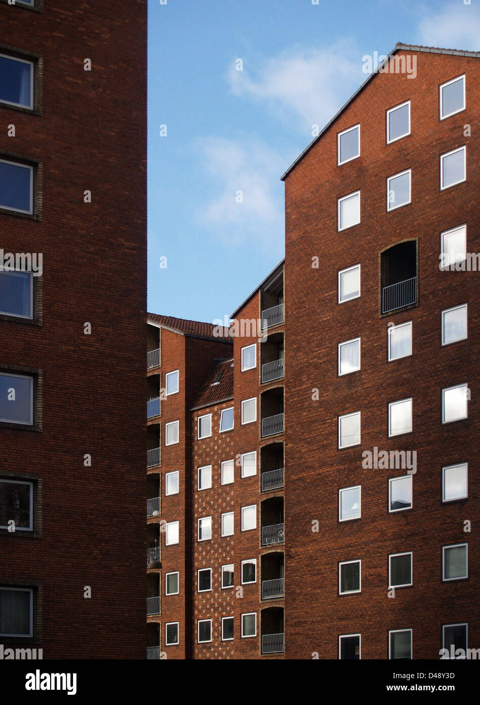 Dronningegården, designed by Kay Fisker, was built between 1943-1958 ...