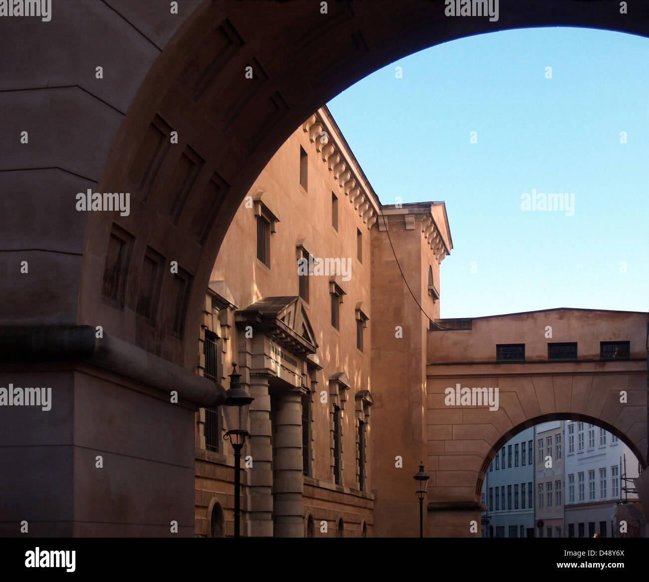c.f.hansen, copenhagen prison, 1803-1816 Stock Photo - Alamy