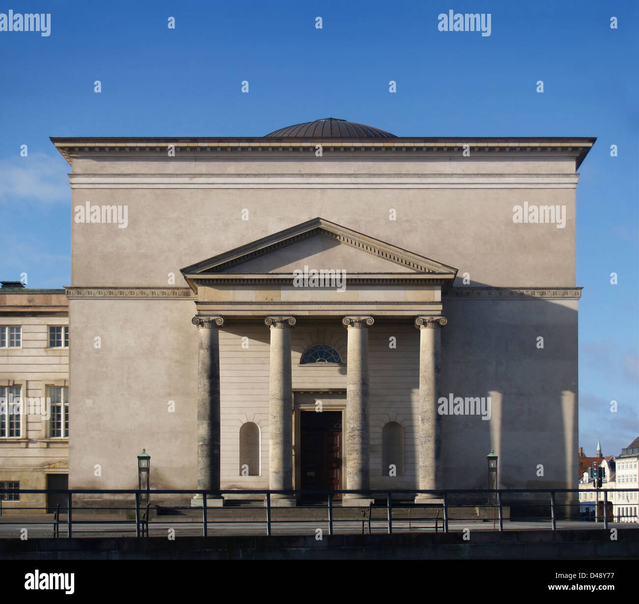 c.f.hansen, christiansborg palace church, copenhagen, 1810-1826 Stock ...